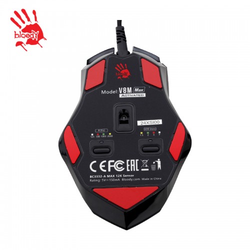 Bloody Mouse Gaming RGB Animation V8M Max