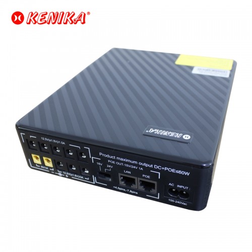 Kenika Mini DC UPS MiniPOE-60L